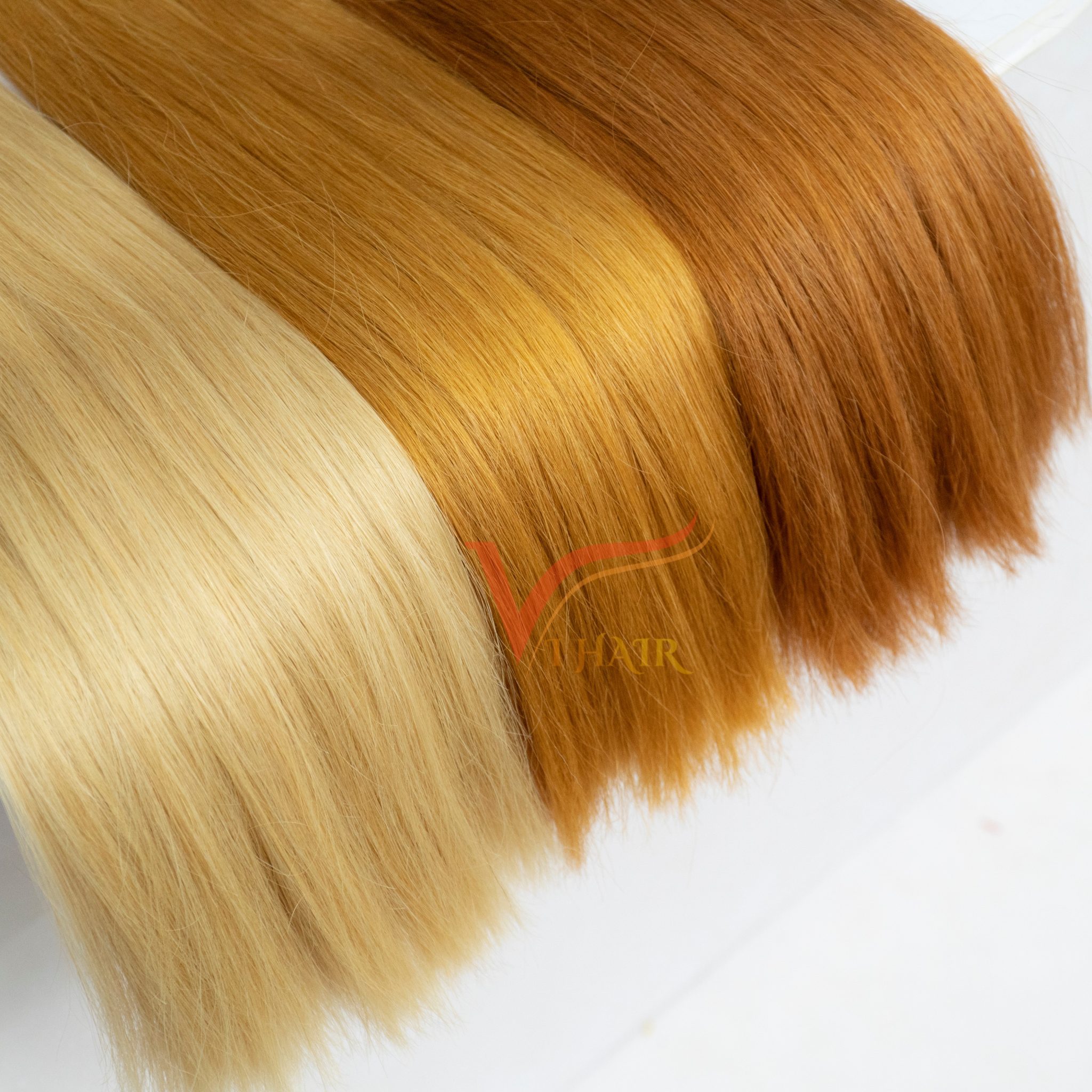 100% Human Hair Colored Hair Bulk 16”-34” Wholesale Price – Vi Hair Factory